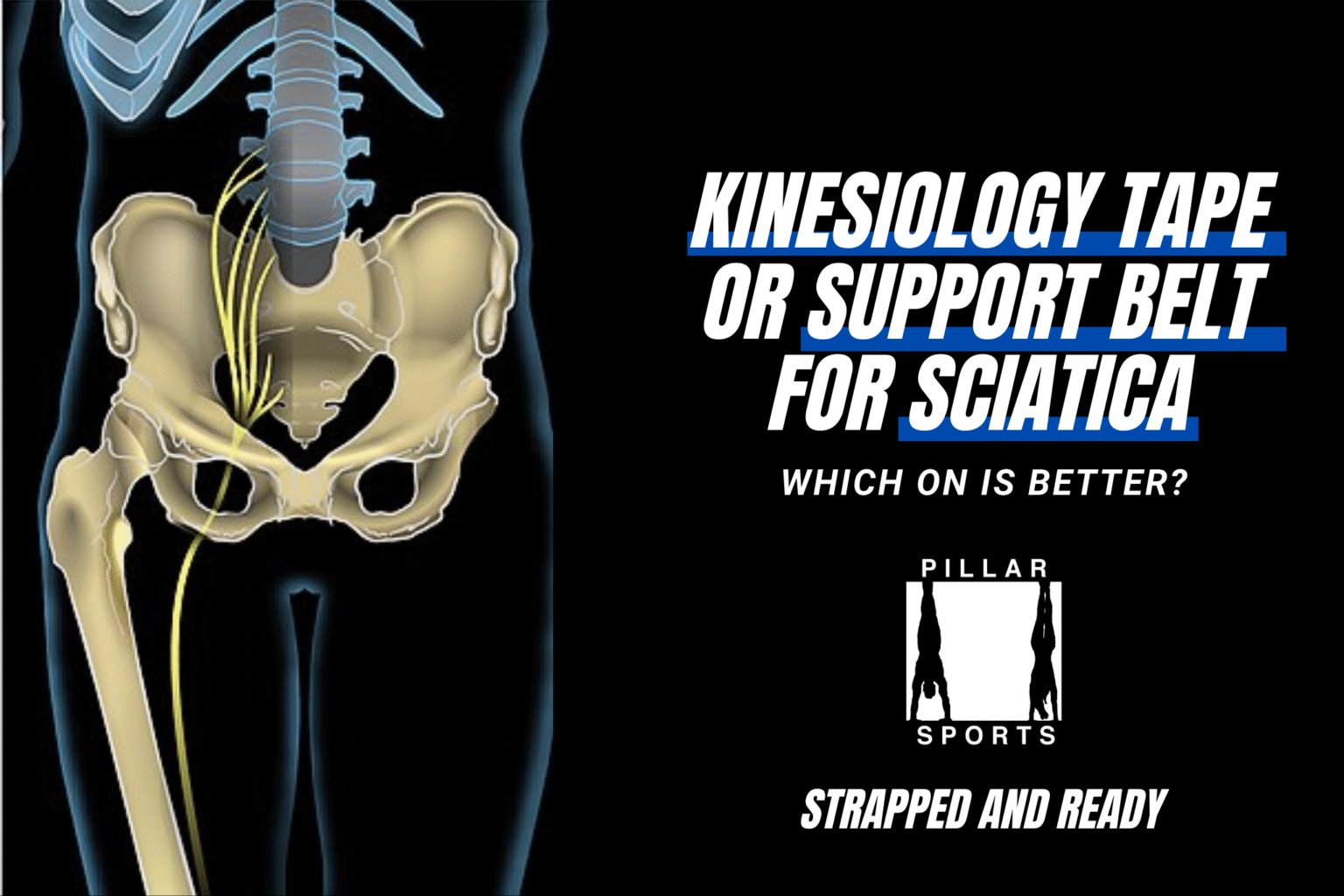 Sciatica Taping Explained: KT Tape Placement & Support Tips
